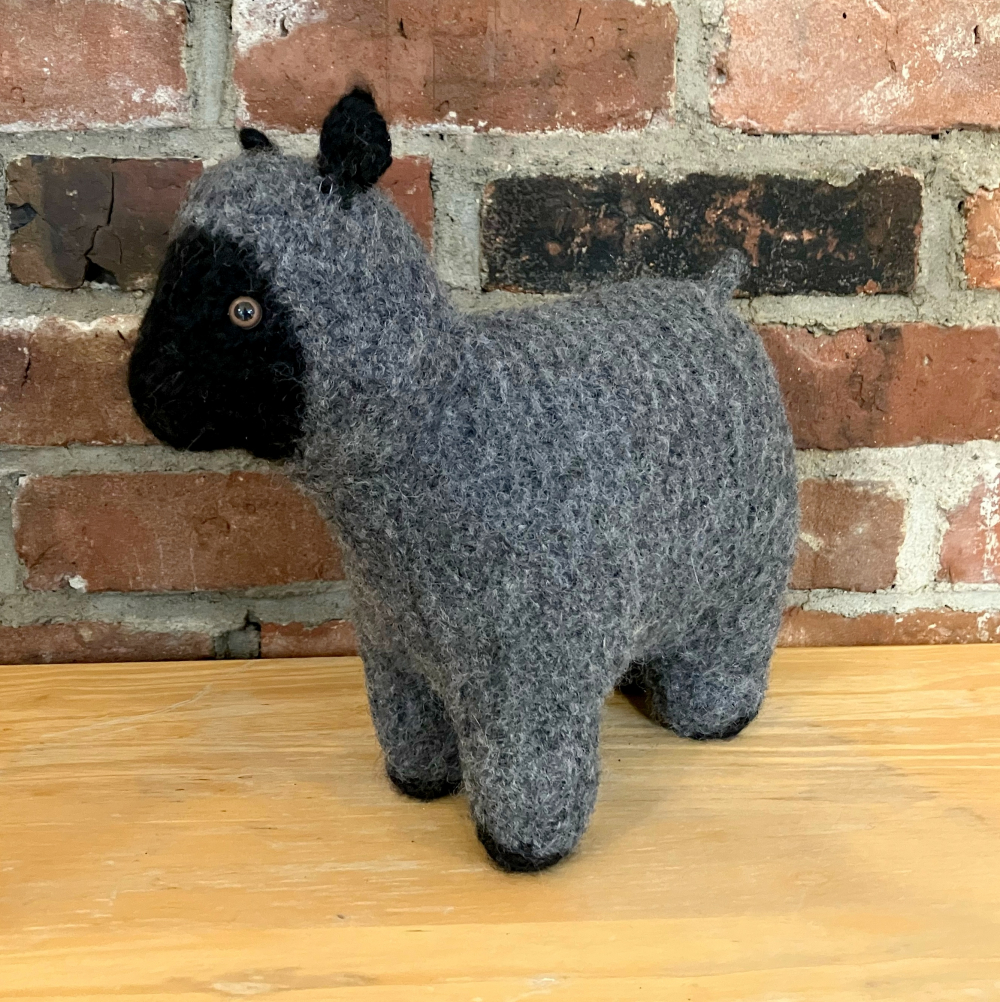 Handmade Gray Sheep | FeltedFriends