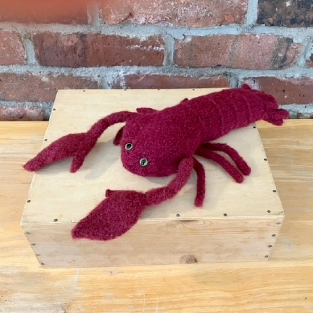 Handknit Felted Lobster | FeltedFriends